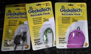 Hang it up with Gecko Tech® Reusable Hooks™ from Duck Brand®